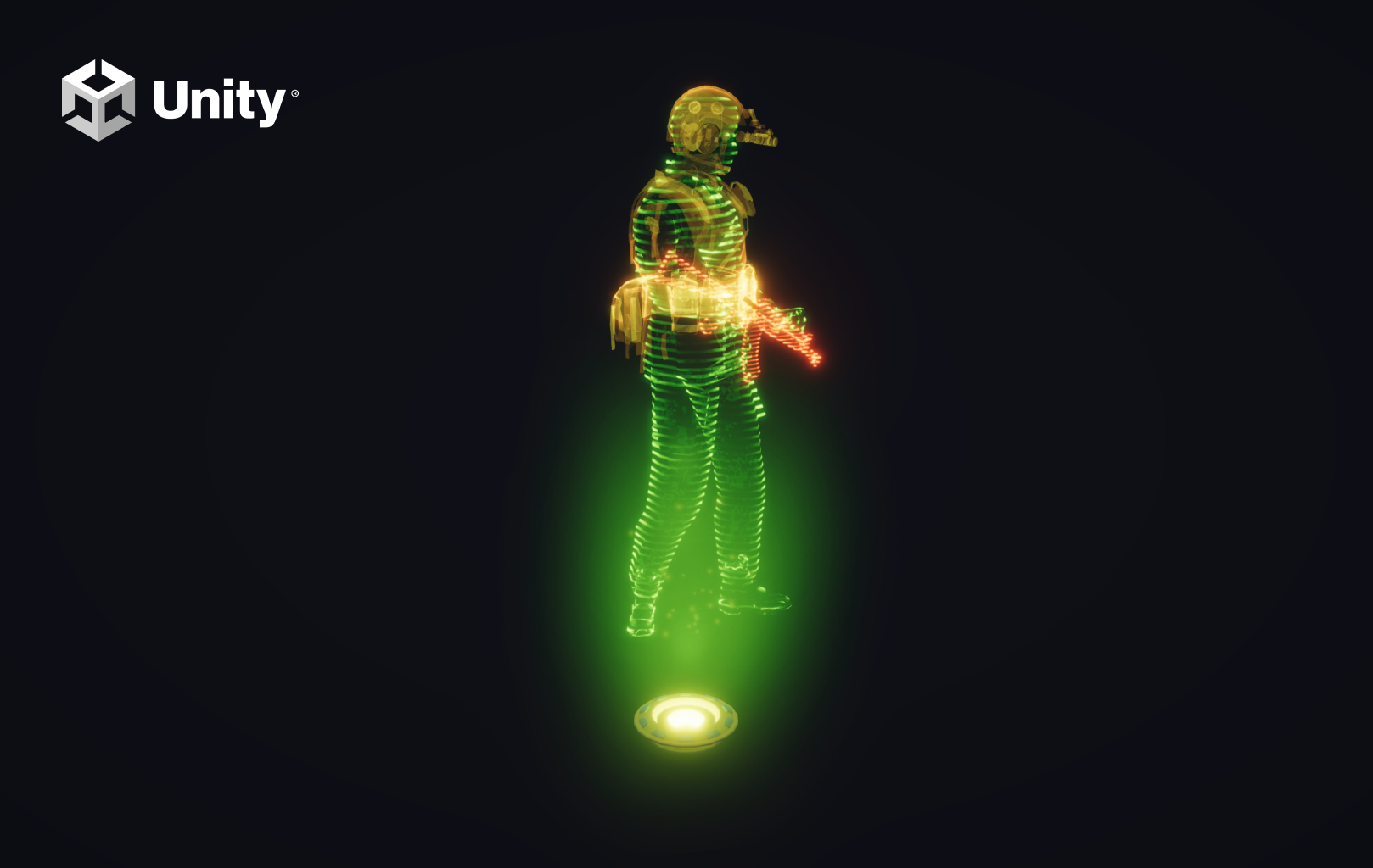 Hologram VFX in Unity 6 URP | Abhishta